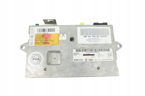 STEROWNIK MMI ECU AUDI A8 D3 NOWY 4E0910769QX - 9950124941 - oficjalne archiwum Allegro