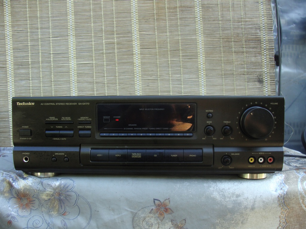 AMPLITUNER TECHNICS MODEL. SA-GX170 - 12348482763 - oficjalne archiwum Allegro