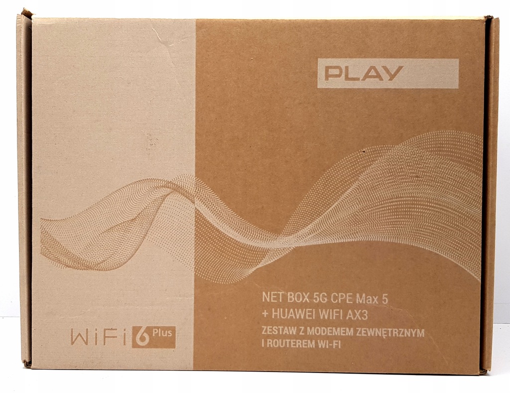 Router NETBOX 5G CPE MAX 5 H352-381 + HUAWEI WiFi AX3 PLAY WIFI 6 PLUS ...