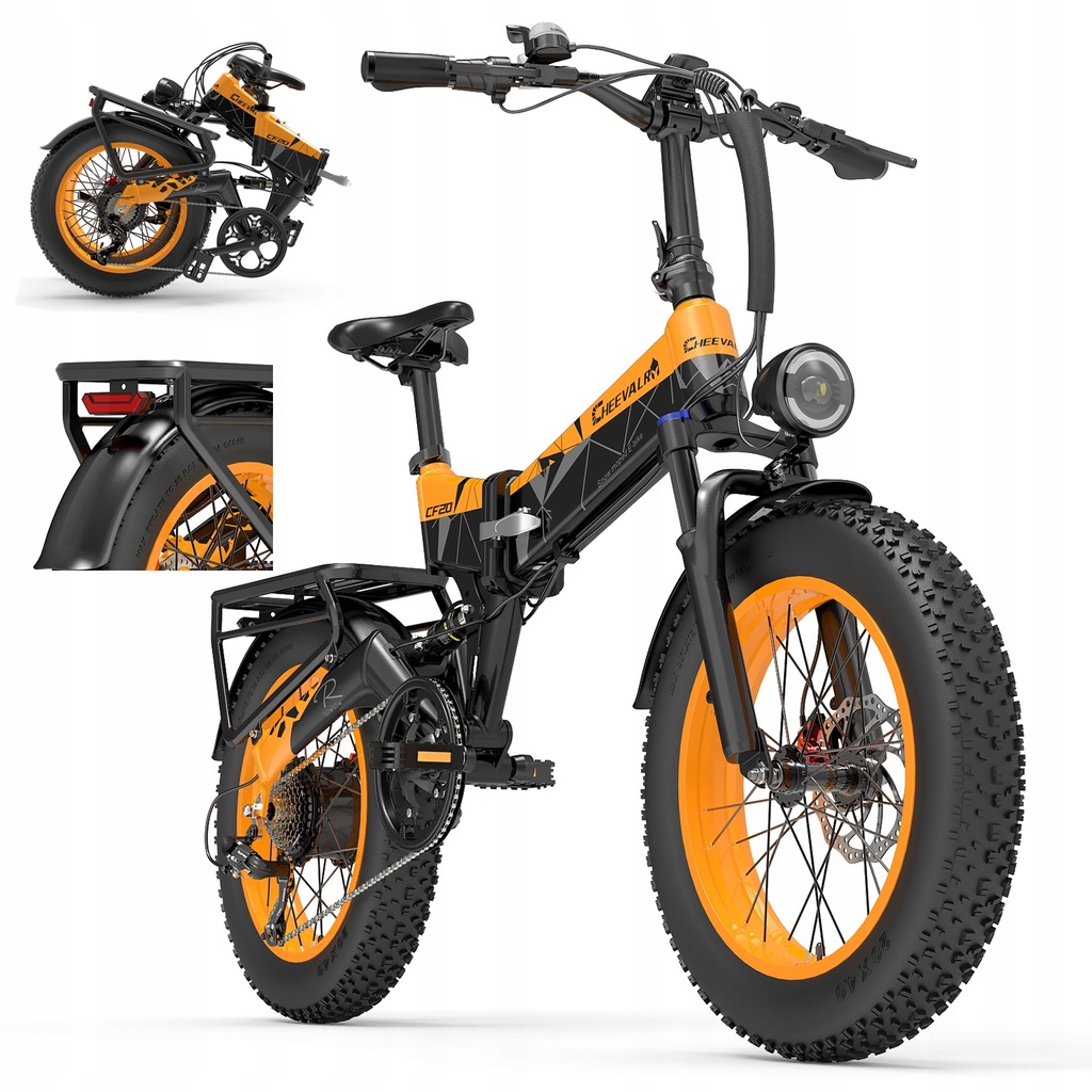 2024 NOWY Pojazd Elektryczny Cheevalry CF20 1000W 48V 20AH 45KM/H ...