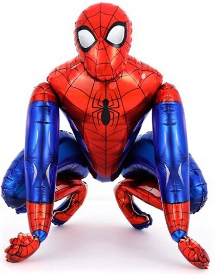 Balon foliowy Spider Man Duży 3D Stojący 55x63 cm - 12574590114 ...