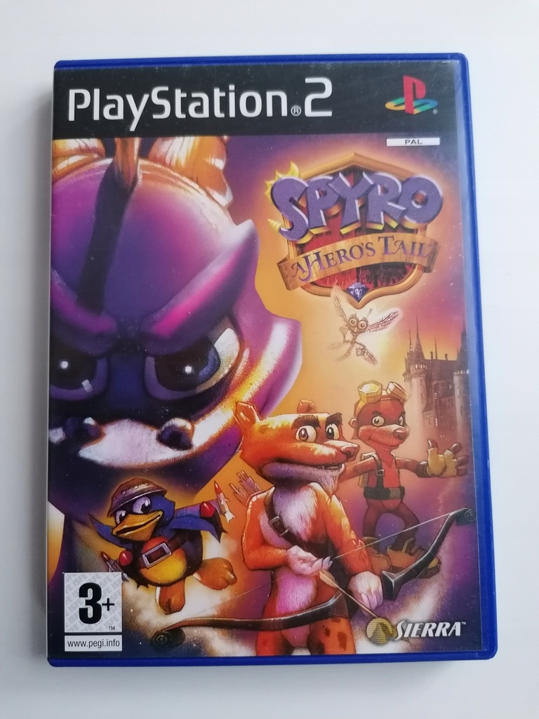 SPYRO A HERO'S TAIL PS2 - 11486725660 - oficjalne archiwum Allegro