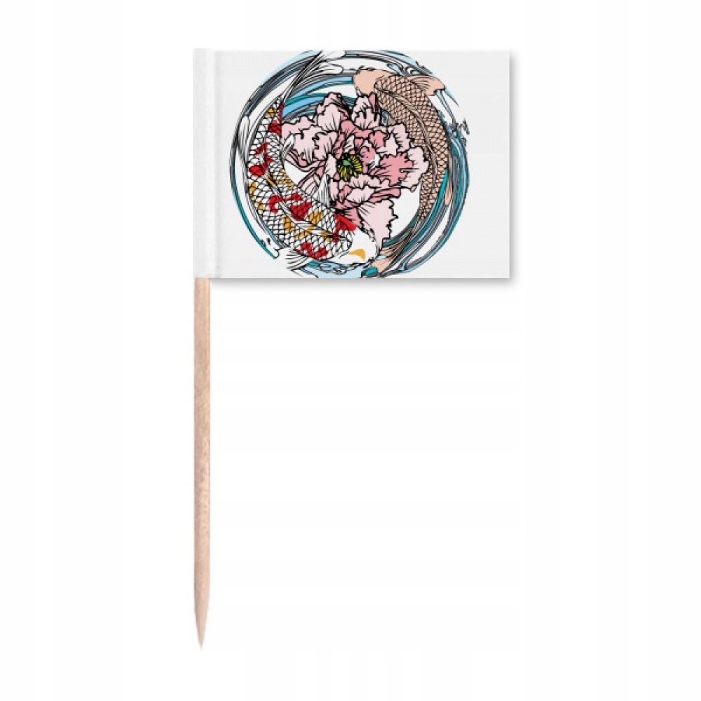 Flaga wykałaczki Dekoracja Carp Topper Wzór - 11660481748 - oficjalne ...