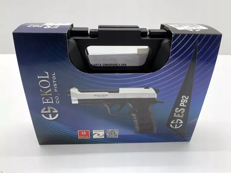 PISTOLET WIATRÓWKA VOLTRAN 4.5MM EKOL ES P92 - 13849131886 - oficjalne archiwum Allegro