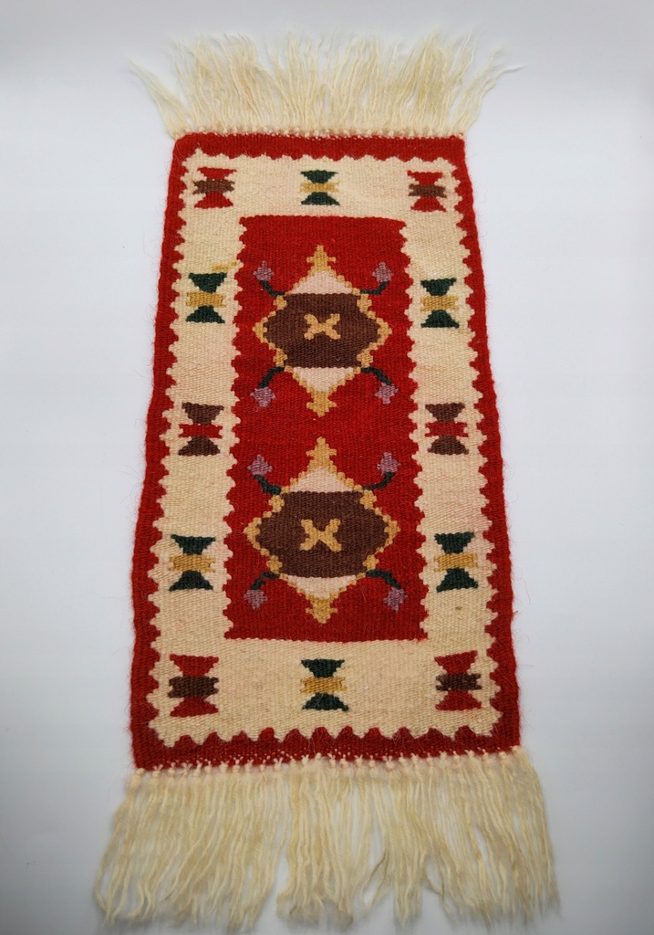 Makatka przywieziona z PERU utkana z wełny alpaki - 12990364261 ...