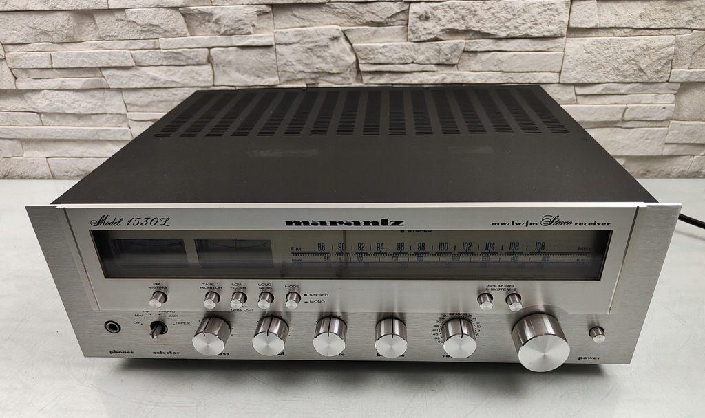 Marantz 1530 Amplituner stereo vintage - 12590739171 - oficjalne archiwum Allegro