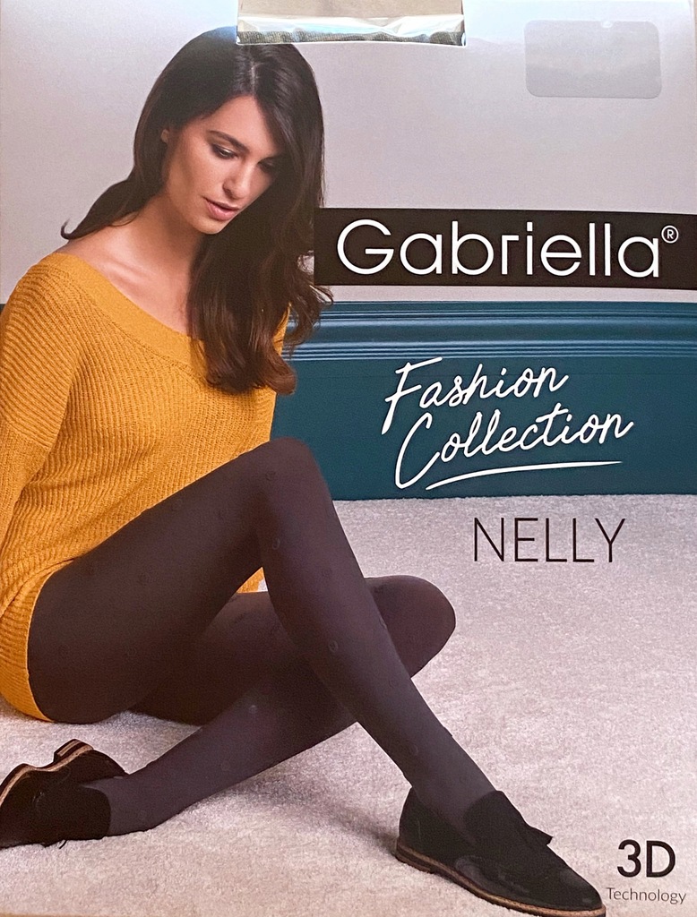 NELLY RAJSTOPY WZORY GABRIELLA 60 DEN R5 SMOKY - 12447515578 ...