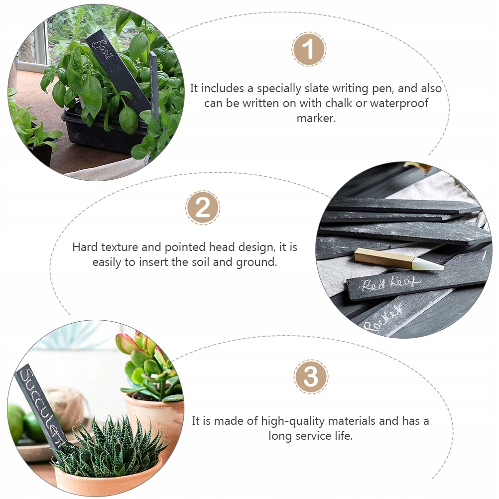 FLOWER PLANTS GARDEN PLANT SIGN PLANT DISPLAY LABE - 14586554305 ...