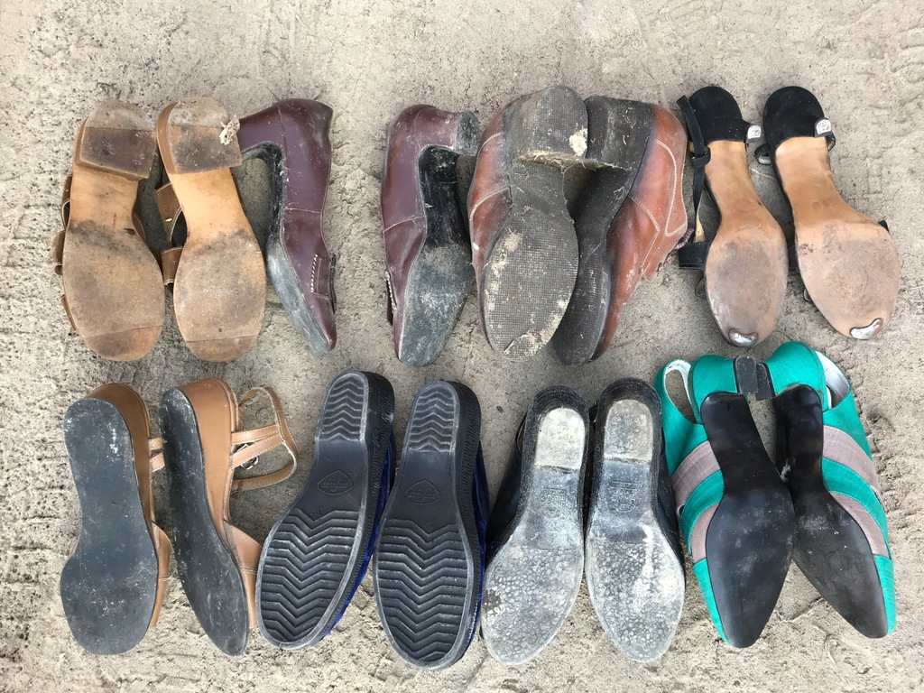 pantofle sandały tenisówki buty damskie PRL męskie - 8653391528 ...