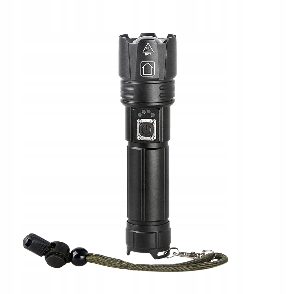 Ultra mocna latarka LED Mocna latarka z zoomem Lat - 11870621216 ...