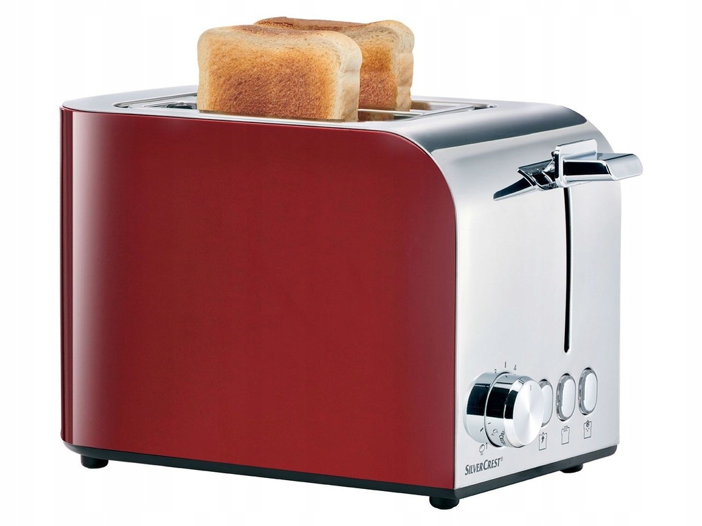 Toster SilverCrest STS 850 D1 CZERWONY 850 W - 13225026130 - oficjalne ...