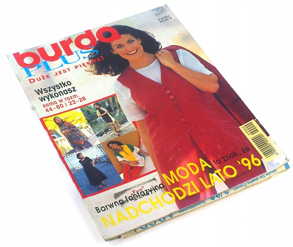 BURDA PLUS DUŻE JEST PIĘKNE LATO 96 wykroje - 12409983220 - oficjalne archiwum Allegro