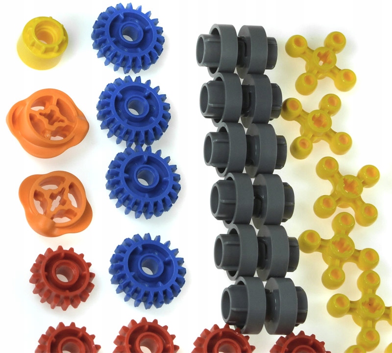 Zębatki z zestawu LEGO 42083 np. 35186 35188 35185 - 7829549841 ...