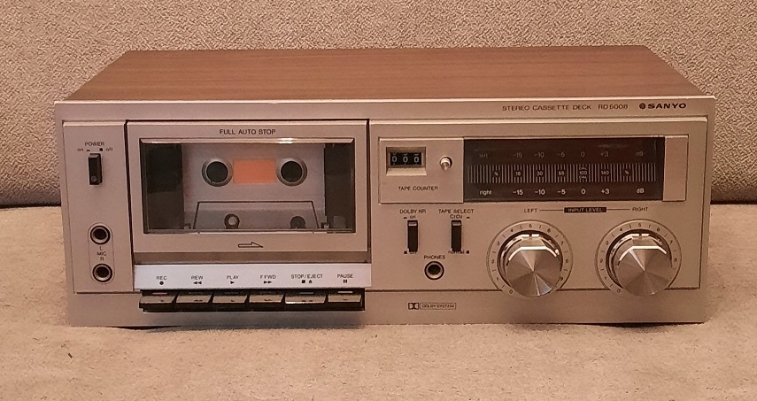 Magnetofon stereofoniczny SANYO RD-5008 super! - 12624891874 ...