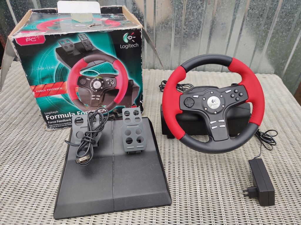 Kierownica Logitech Wingman Formula Force EX - 14269559016 - oficjalne ...