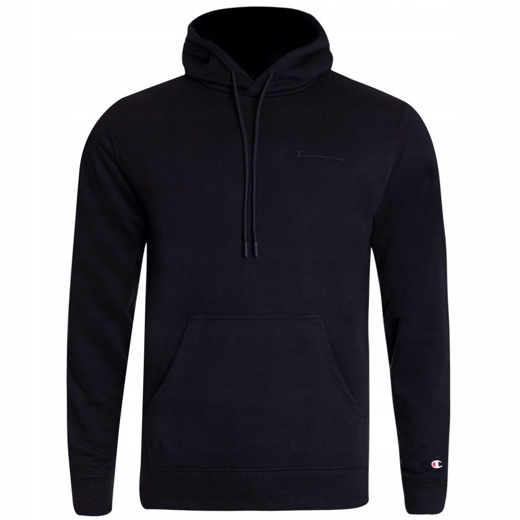 CHAMPION BLUZA MĘSKA Z KAPTUREM HOODED CZARNA r.M - 13576078509 - oficjalne archiwum Allegro