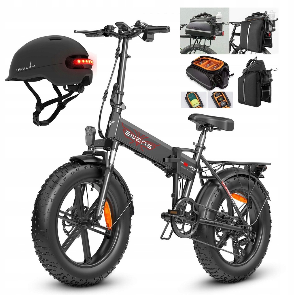 Rower Elektryczny ENGWE EP-2 Pro 13Ah Składany - 12514592700 ...