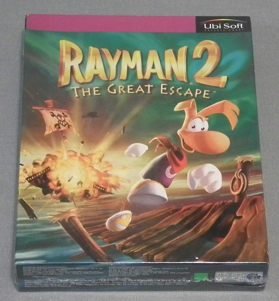Rayman Gold 2: The Great Escape w folii Rarytas! - 8586330000 ...