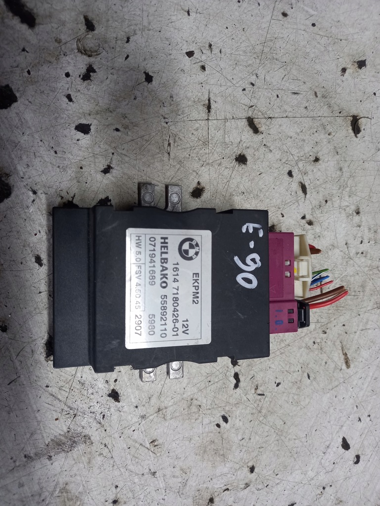 MODUŁ POMPY PALIWA BMW E90 E91 55892110 - 13186432108 - oficjalne ...