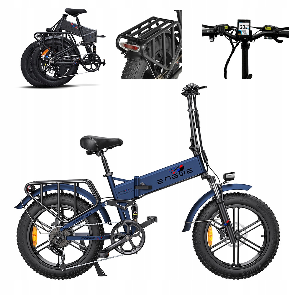 Rower Elektryczny Miejski ENGWE 750W 16Ah 45km/h - 12475887493 ...