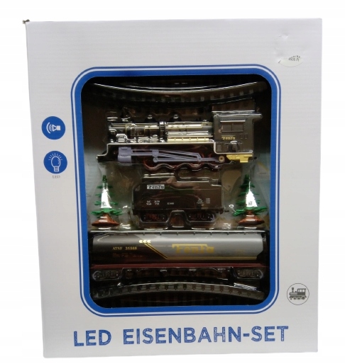 TEDI ZESTAW KOLEJOWY TEDI LED EISENBAHN SET - 11811980968 - oficjalne ...