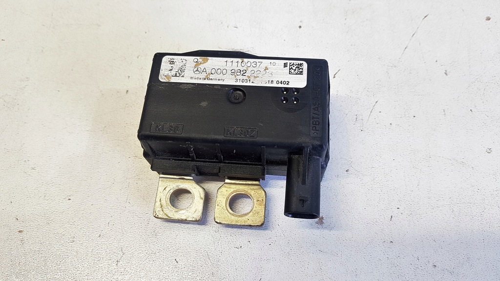 MODUŁ AKUMULATORA 0009822223 W447 W166 W204 W205 - 12181443123 ...