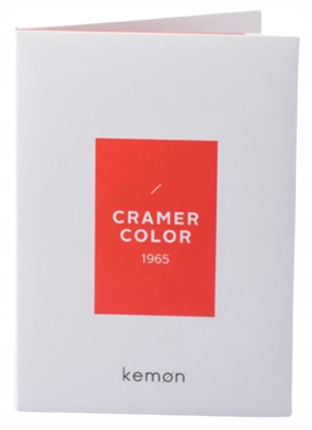KEMON PALETA KOLORÓW farba Cramer Color WZORNIK - 12379889594 ...