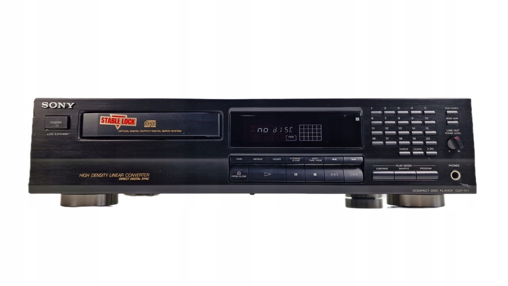 Sony odtwarzacz kompaktowy CD player CDP 511 - 14534964710 - oficjalne archiwum Allegro