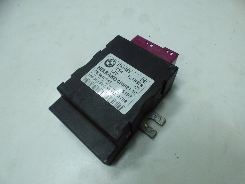 STEROWNIK MODUŁ POMPY PALIWA BMW 320 E90 7218339 - 7807300776 ...