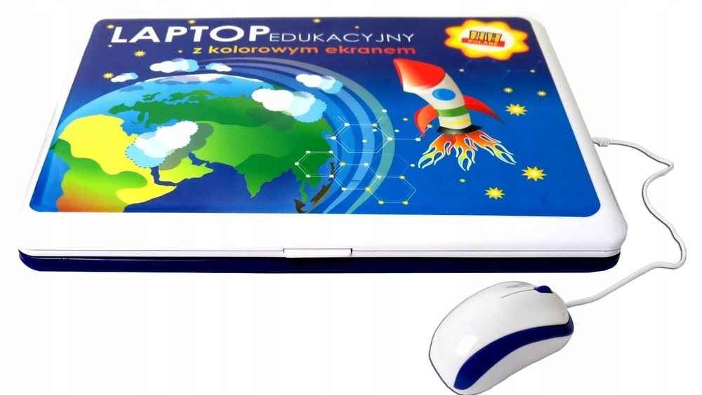 LAPTOP Kolorowy EKRAN Edukacyjny DLA DZIECI PL - 11318307806 - oficjalne archiwum Allegro