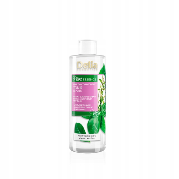 Delia Plant Essence Tonik nawilżająco-kojący 200ml - 10581636988 ...