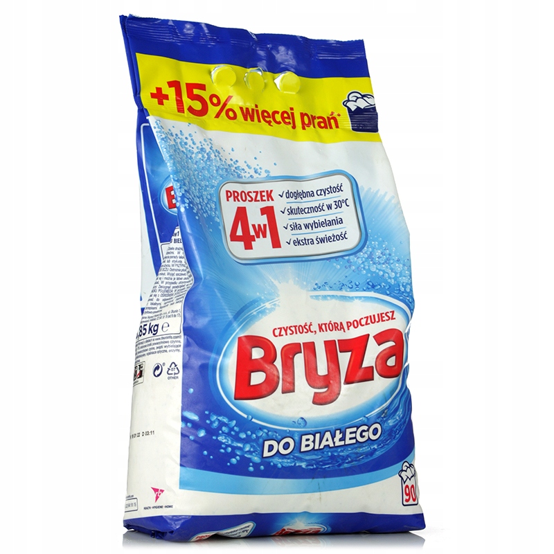 BRYZA 4W1 PROSZEK DO PRANIA 5,85KG 90 PRAŃ - 12191610055 - oficjalne ...