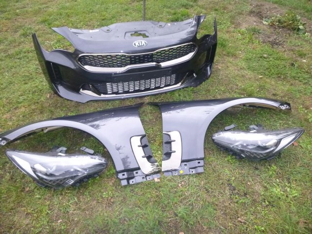 KIA STINGER 3,3 GT KOMPLETNY PRZÓD MASKA - 9796238500 - oficjalne archiwum Allegro