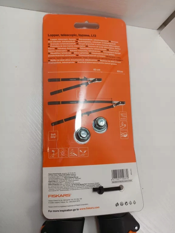 NOZYCE TELESKOPOWE FISKARS L13 - 12621110658 - oficjalne archiwum Allegro
