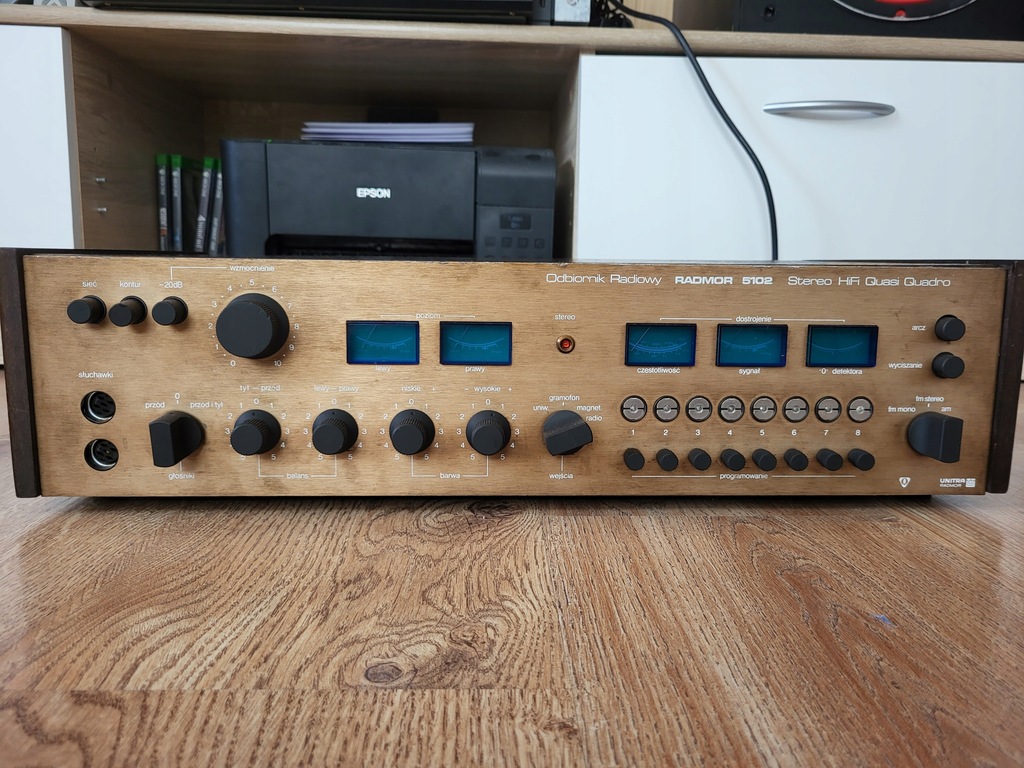 Amplituner Unitra Radmor 5102 kap. serwis OPIS - 13956437896 ...