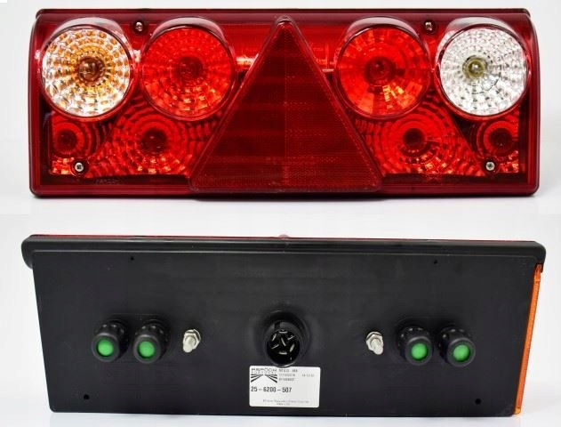 LAMPA ZESP.EUROPOINT II LEWA Z OBRYSOWKA ZLACZE 4XASS2 ASPOCK A25-6200-501 - 15404664303 ...