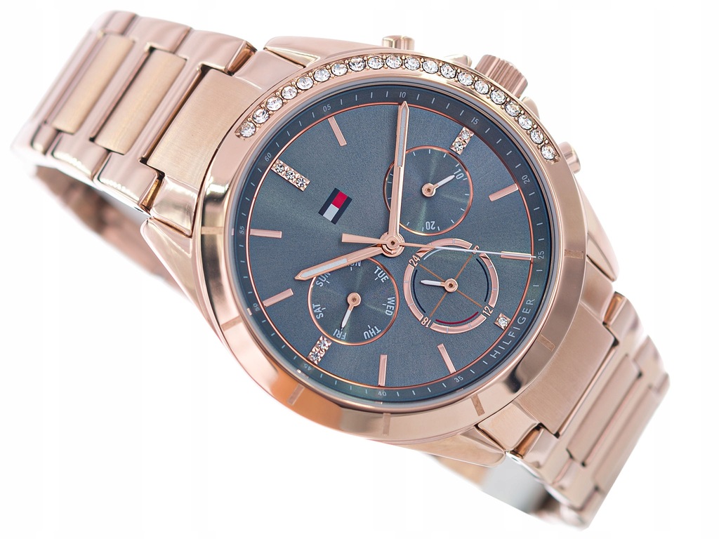 DAMSKI ZEGAREK TOMMY HILFIGER 1782386 KENNEDY ROSE - 12092872861 ...
