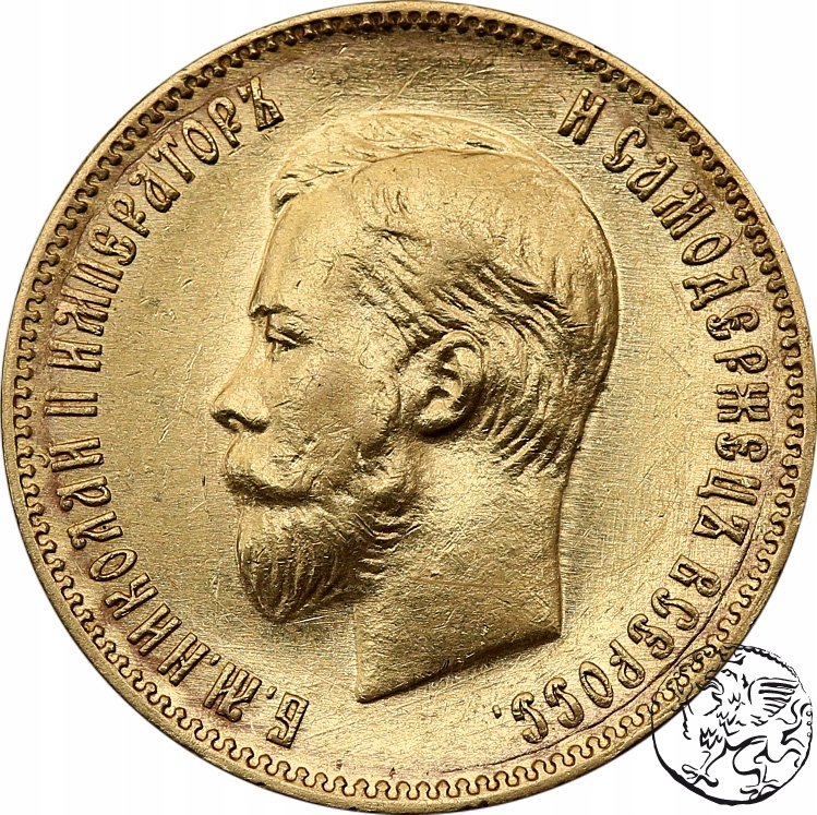 Rosja, 10 rubli, 1902 AP - 12611604106 - oficjalne archiwum Allegro