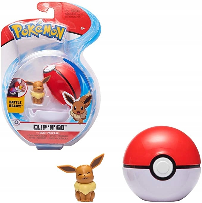 Pokemon Clip and Go figurka w kuli 5cm - 13642758202 - oficjalne ...