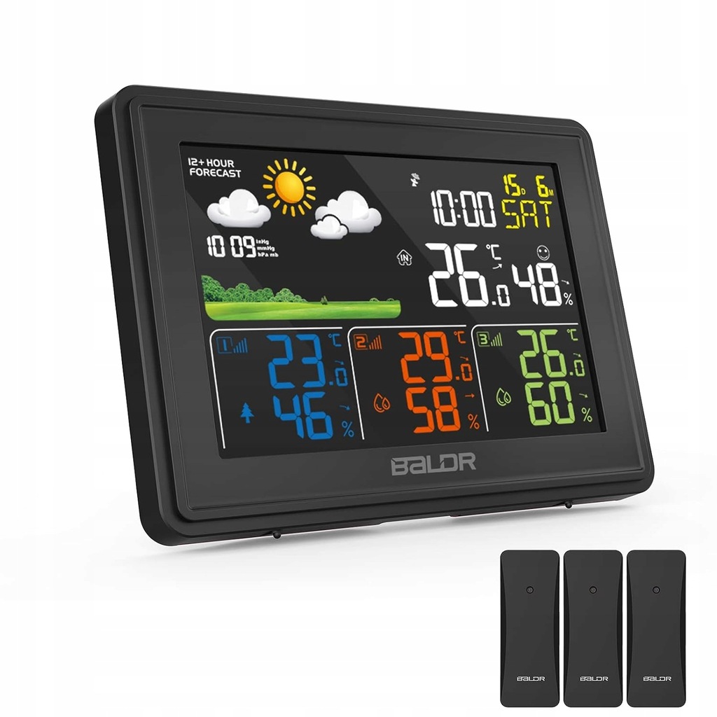 Купить МЕТЕОСТАНЦИЯ БАЛДР. 3 ДАТЧИКА.: отзывы, фото и характеристики на ...