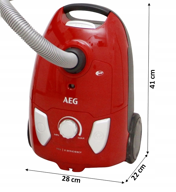 Odkurzacz workowy AEG Electrolux VX4-1-WR-A 750W - 7533620794 - oficjalne archiwum Allegro