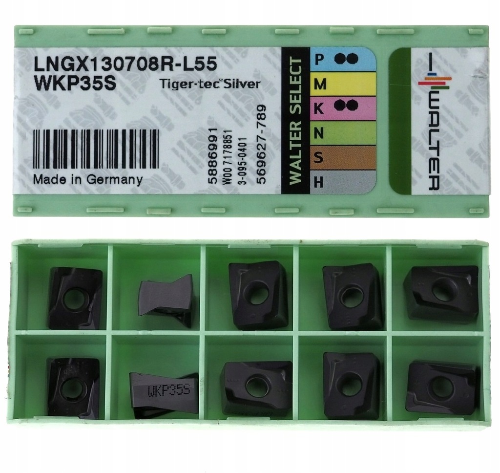Płytki węglik LNGX 130708R L55 WKP35S WALTER - 12945330303 - oficjalne ...