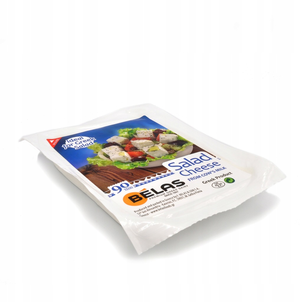 Ser grecki feta sałatkowy 150 g - 12626459883 - oficjalne archiwum Allegro