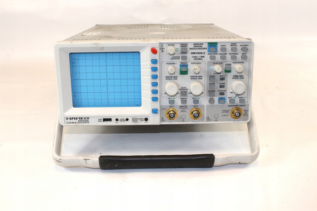 Analogowo-cyfrowy Oscyloskop Hameg HM1008-2 100 MHz 2-kanałowy ...