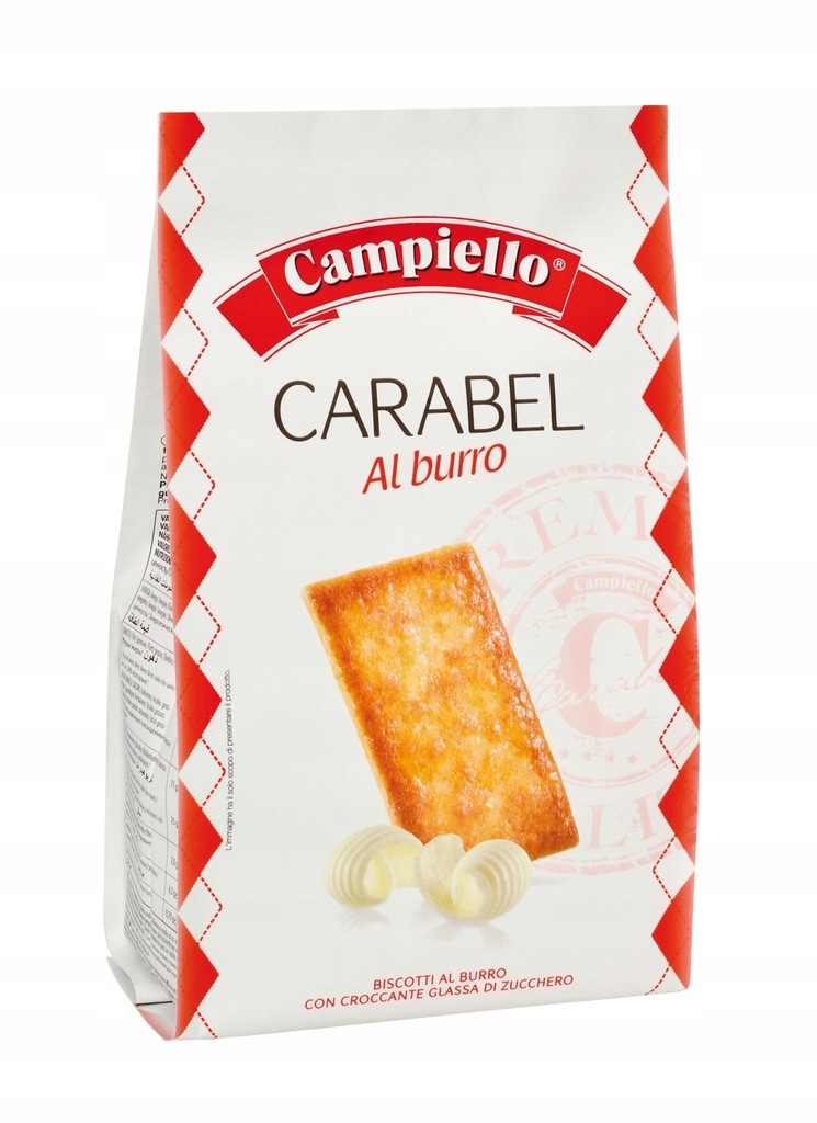Ciastka Maślane Campiello Carabel al Burro 250g - Prosto z Włoch ...