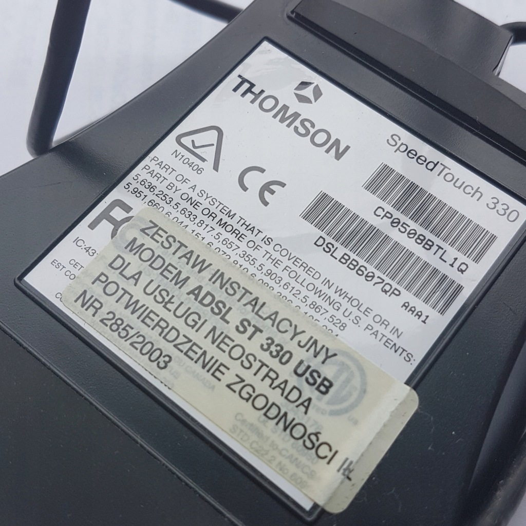 Купить Модем Thomson SpeedTouch 330 классический Neostrada: отзывы ...