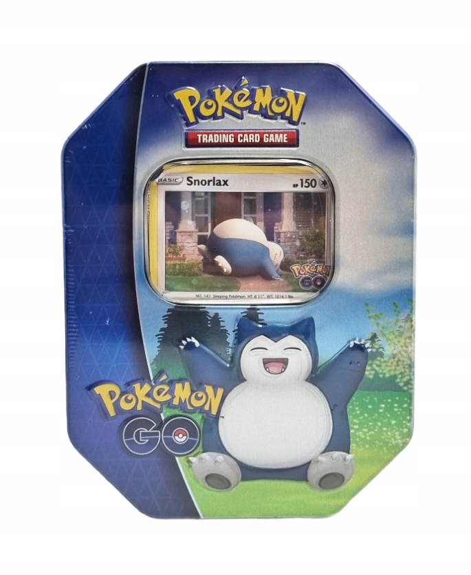 Zestaw Karty Pokemon TCG: Pokemon Go TIN Snorlax - 13097362967 ...