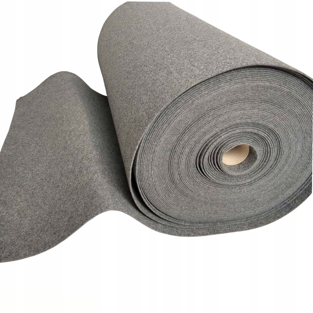 Filc 3mm sztywny szer.100cm co10cm szary - 12292885805 - oficjalne ...