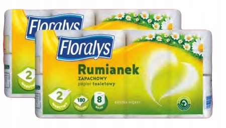 FLORALYS - PAPIER TOALETOWY - RUMIANEK - 8SZT - 12612619210 - oficjalne ...