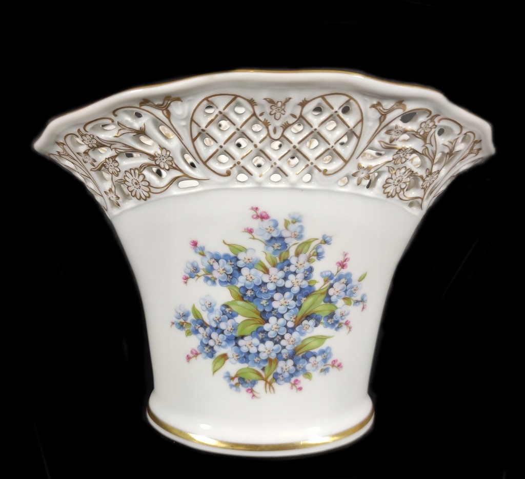 SCHUMANN szeroki ażurowy wazon niezapominajki - 13200915266 - oficjalne ...